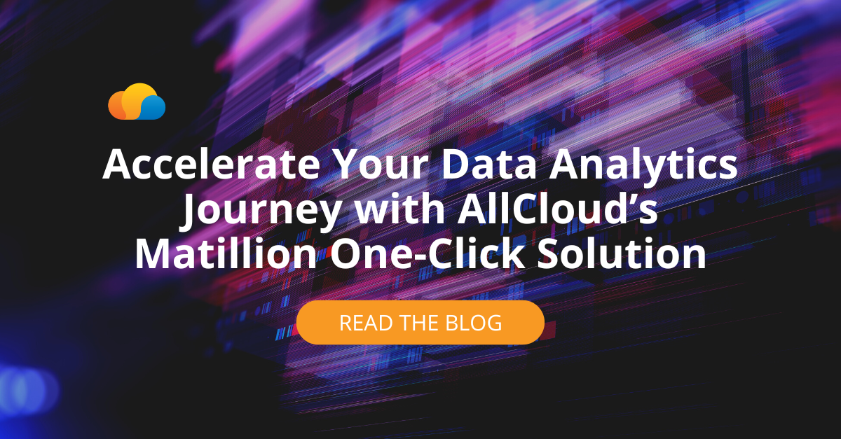 Accelerate Your Data Analytics Journey with AllCloud’s Matillion One-Click Solution | AllCloud