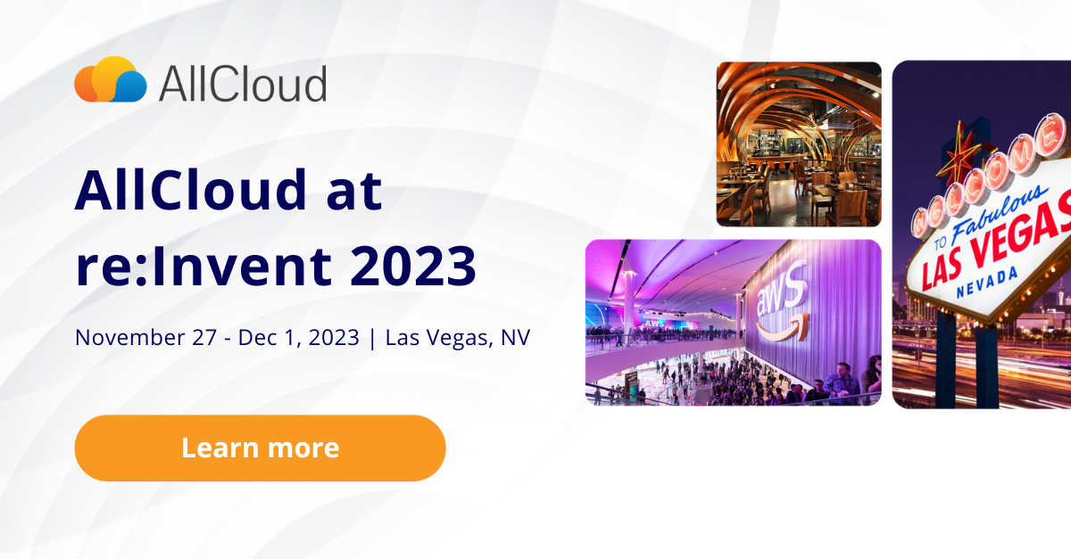 AllCloud is a Bronze sponsor at re:Invent 2024 | AllCloud