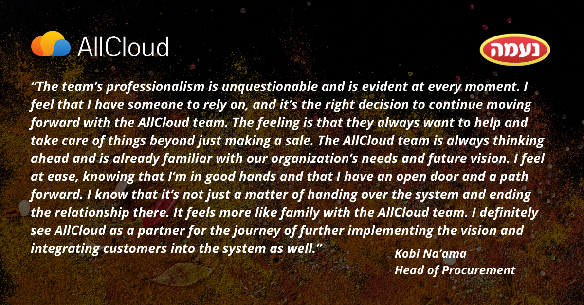 Na'ama Spices | AllCloud