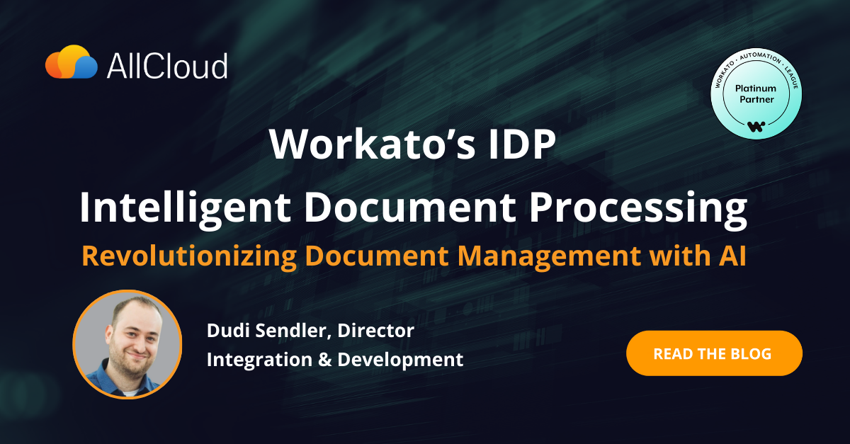 Workato's IDP Intelligent Document Processing | AllCloud
